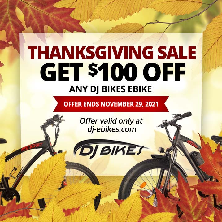Thanksgiving sale at DJ Bikes – DJ Bikes US